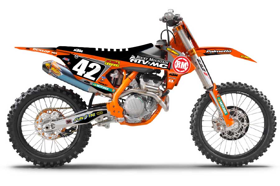 Kit Déco KTM 2016 - 2019 - Mx2store